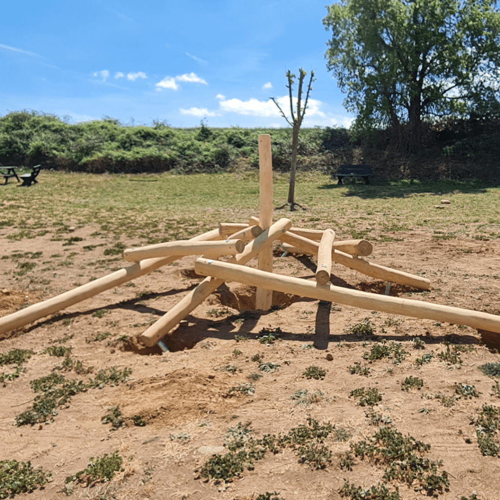 Estructuras de madera para parques infantiles | Santaularia EU